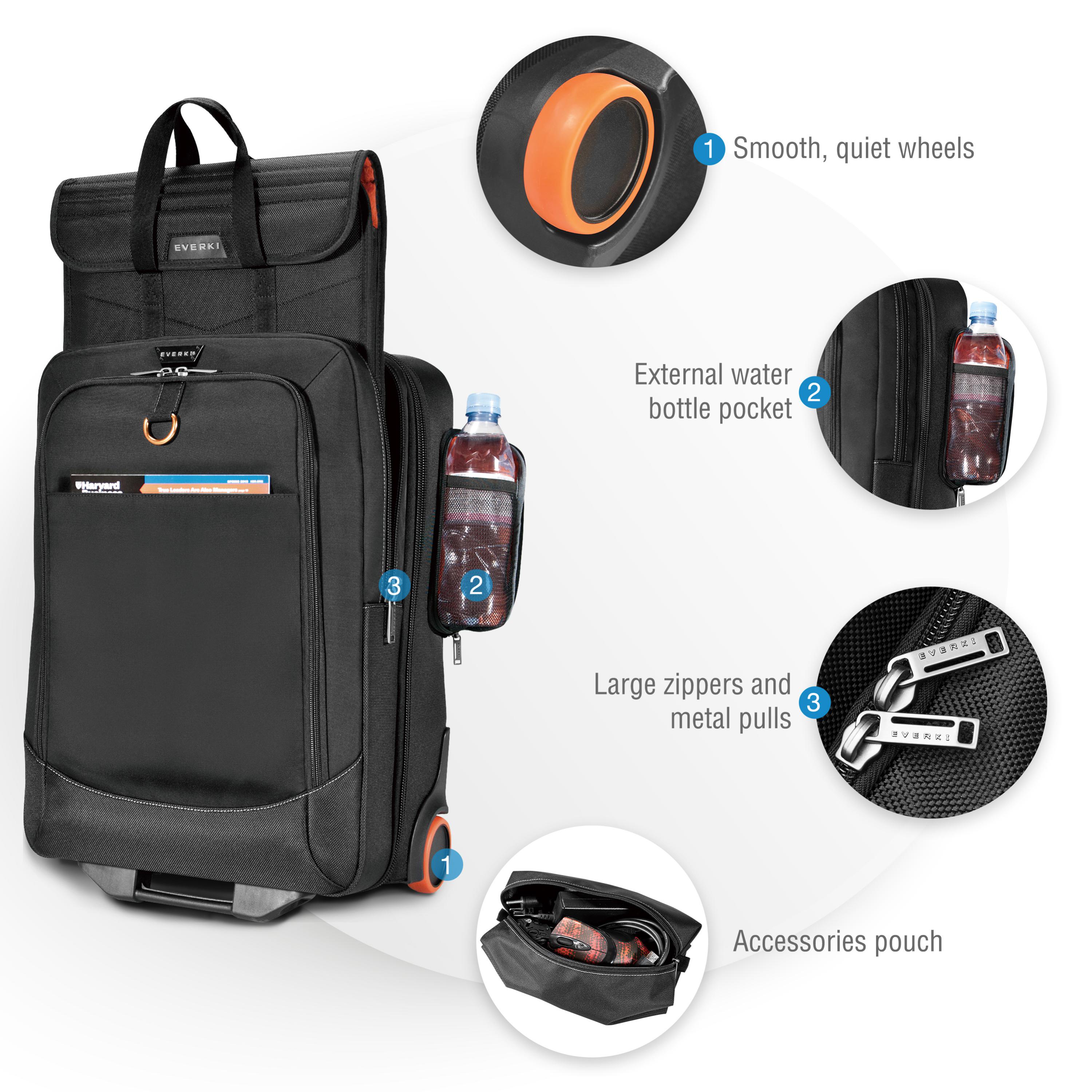 Everki Wheeled 420 Laptop Bag 15" 18.4"
