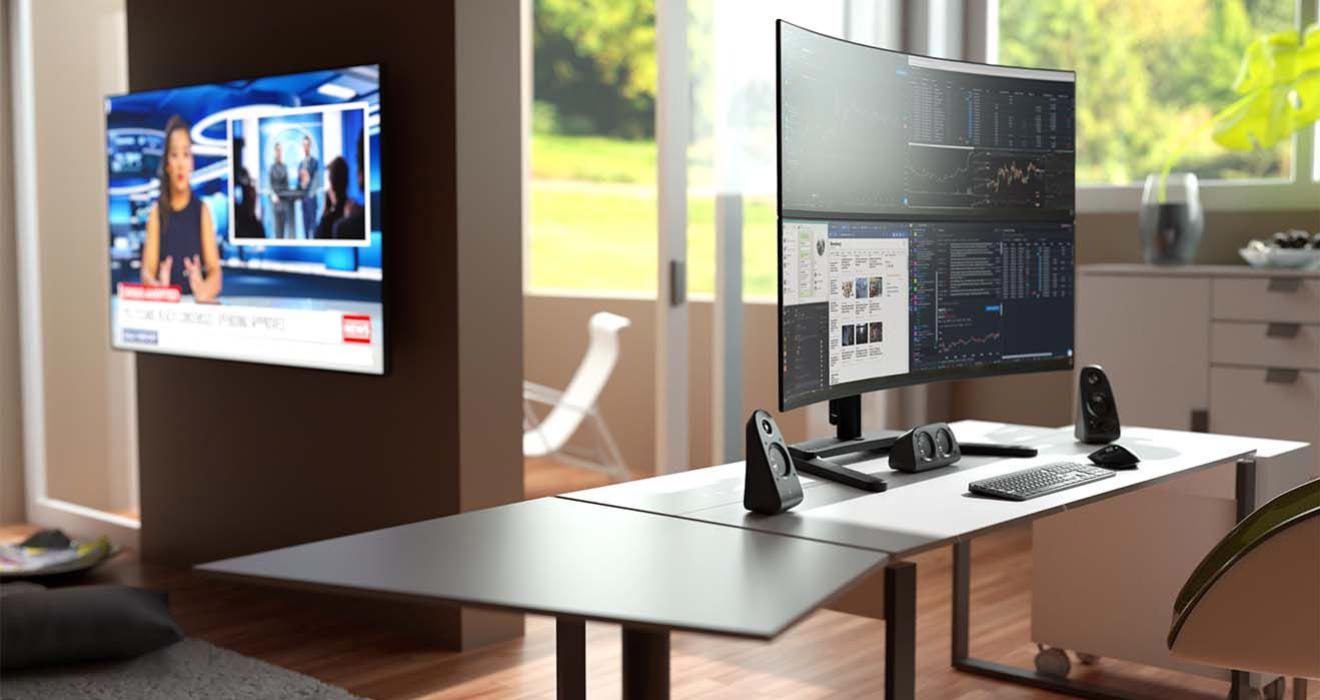 Atdec AWMS-2-BT75 Freestanding Silver